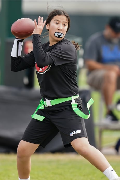 Hawks Receive $10,000 Grant to Welcome Women’s Flag Football to Campus