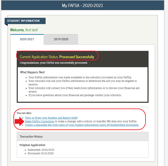Five Things to do After Filing Your FAFSA Form