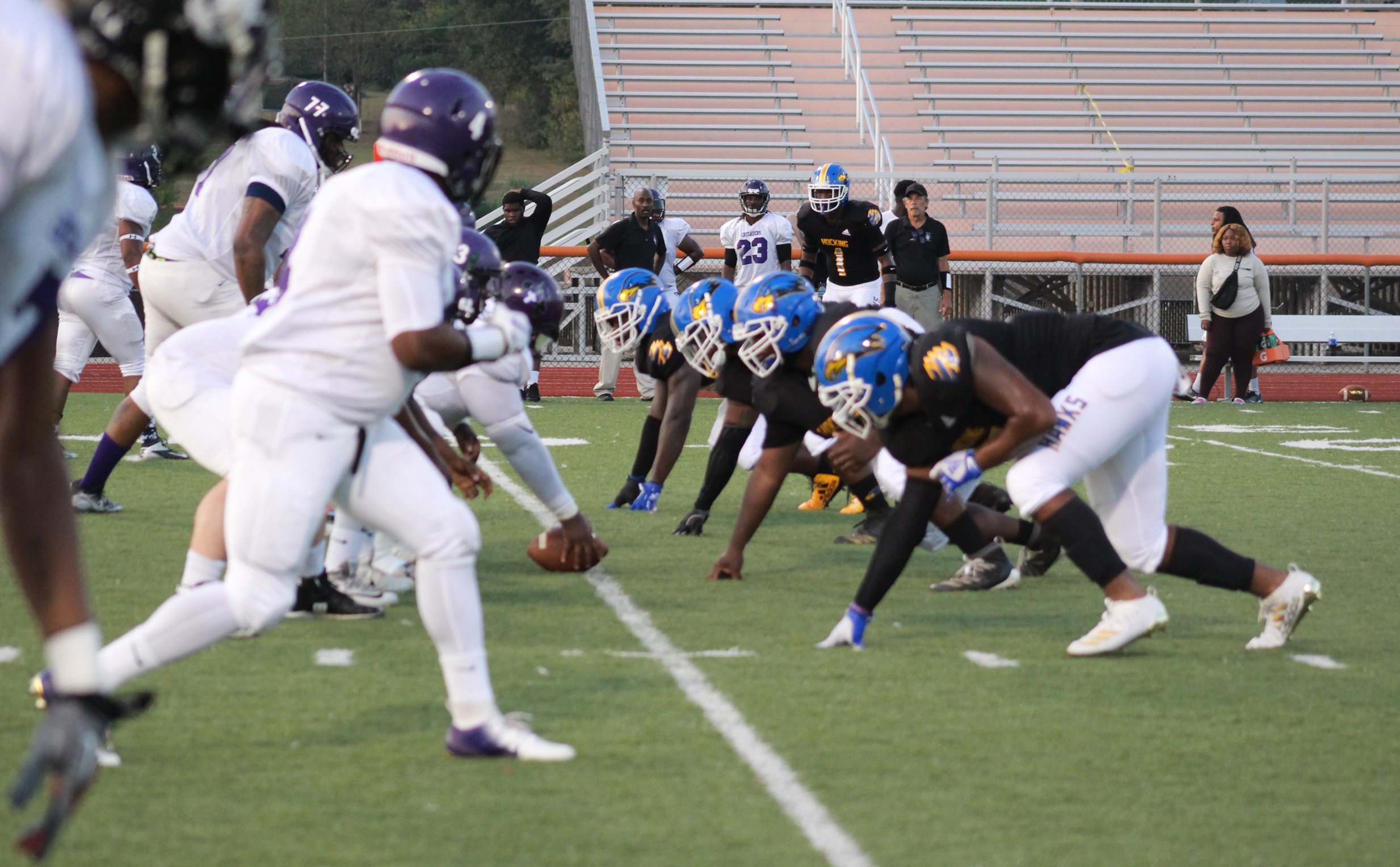 Hocking College Hawks Soar Past Haywood on Record-Breaking Night