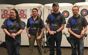 Hawks Qualify Four Shooters for USCA Indoor Nationals